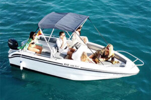 Motorboat Rio 500 for rent without a license in Costa Adeje